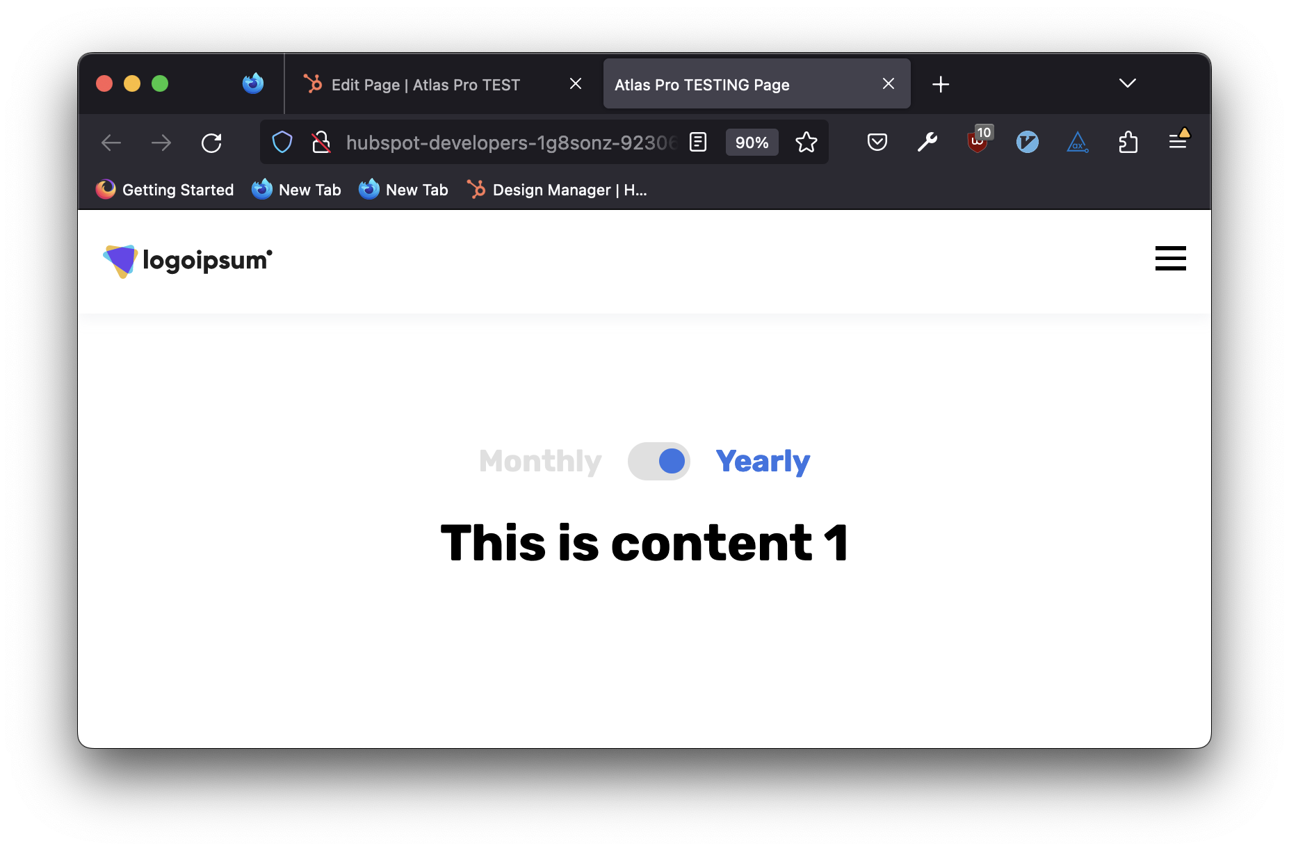 📦 Using the Content Toggle Module